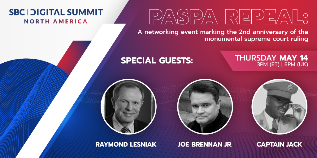 Join SBC's PASPA Repeal 2nd Anniversary Online Networking Event