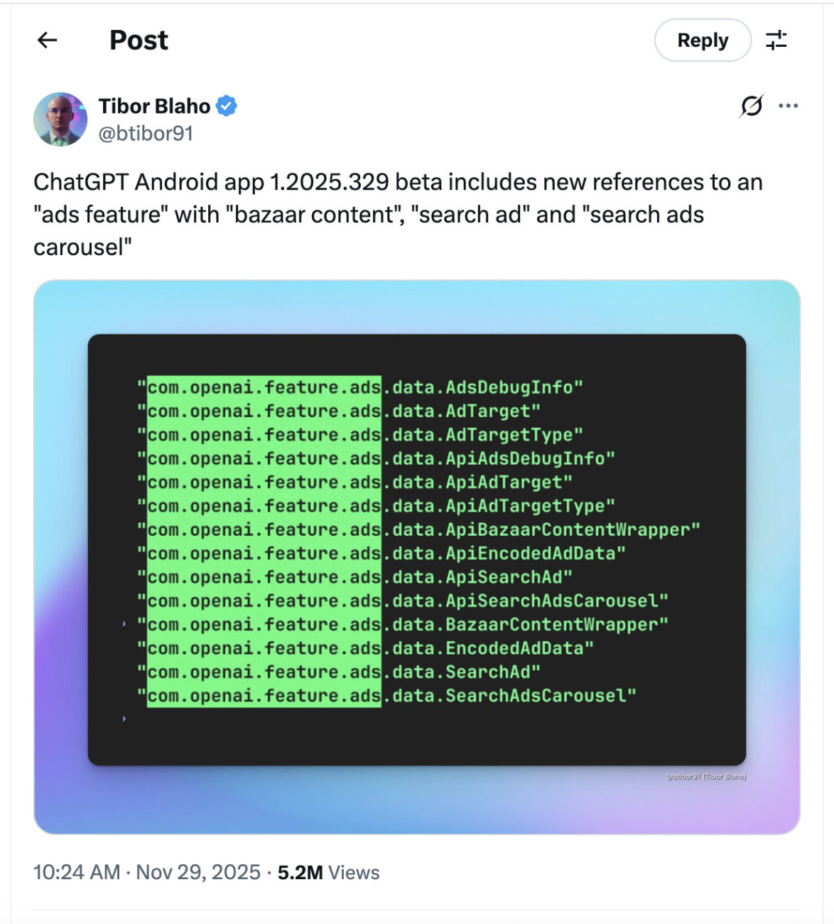 OpenAI reportedly developing ads inside ChatGPT